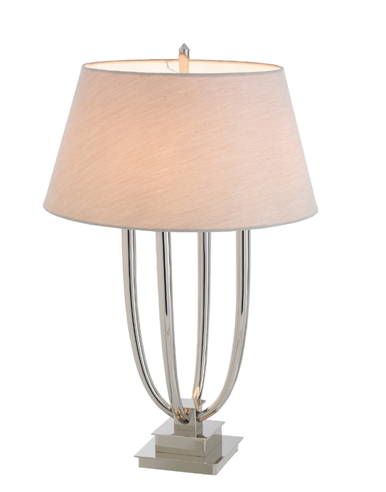 Lisle Tall Antique Brass Finish Table Lamp in Lamps range from RV Astley